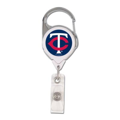 Minnesota Twins Retractable Metal Badge Holder [NEW] MLB Key Chain ID ...