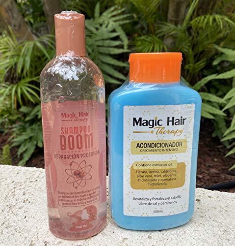 Magic Hair Therapy Shampoo BOOM y Acondicionador Crecimiento Intensivo ...