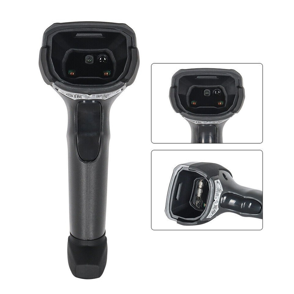 Zebra DS8108-SR7U2100AZW Handheld 2D/1D Barcode Scanner With USB Cable ...