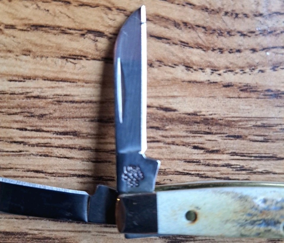 2017 CASE USA Stag 5333 SS Small Stockman Display Model Pocket Knife ...
