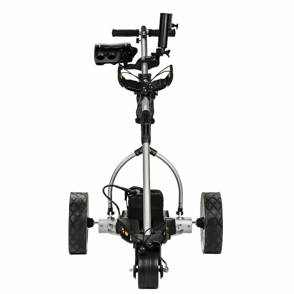 2025 Bat Caddy X3R SILVER Remote Control Electric Motorized Golf Cart ...