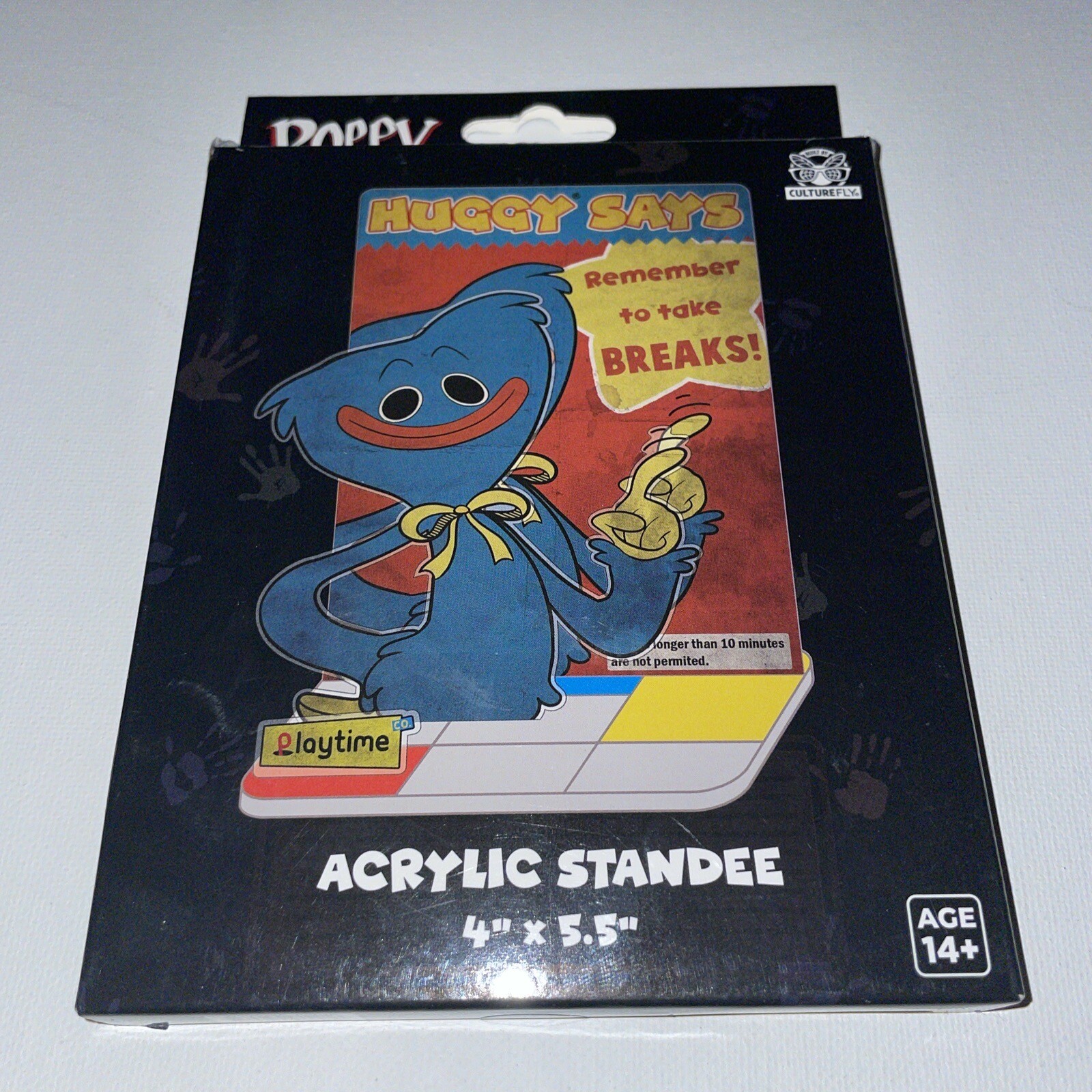 Poppy PlayTime Acrylic Standee 4X5.5” CultureFly 2021 Huggy says… | eBay