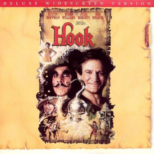 HOOK WS CC NTSC LASERDISC Dustin Hoffman, Robin Williams, Julia Roberts | eBay