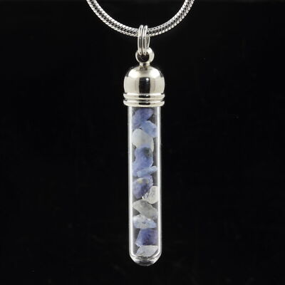 Necklace Benitoite Raw Model Tube | eBay Australia