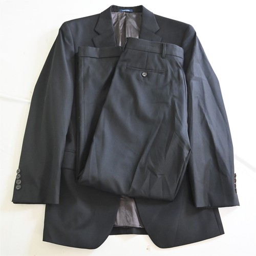 Ralph Lauren 39R 40R 31x30 Black 100% Wool Mens Jacket Pants Suit | eBay