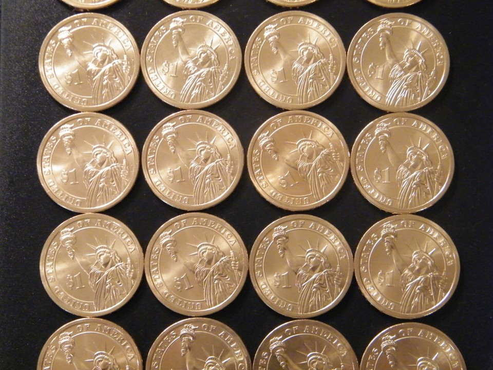 2007-PD thru 2009-PD presidential 24 dollars Satin finish from US mint ...