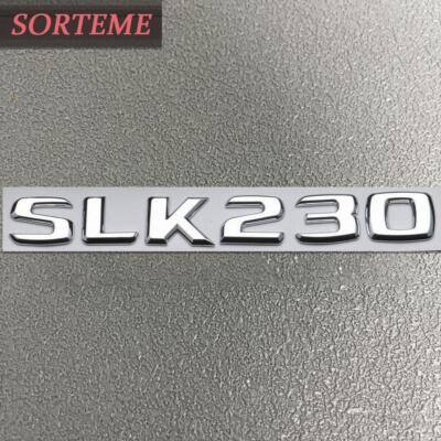 Trunk Lid SLK 230 Letters Rear Emblem Badge Chrome For R170 SLK230 | eBay