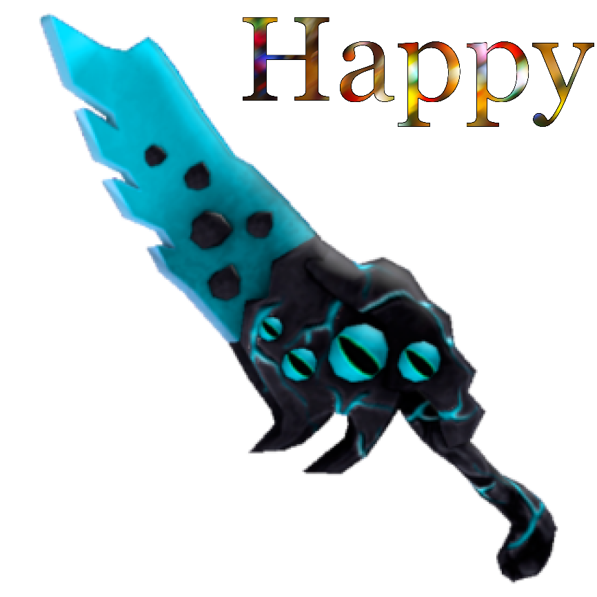 BLUE SEER KNIFE💙🖤FAST DELIVERY MURDER MYSTERY 2💙🖤MM2 ROBLOX GODLY | eBay