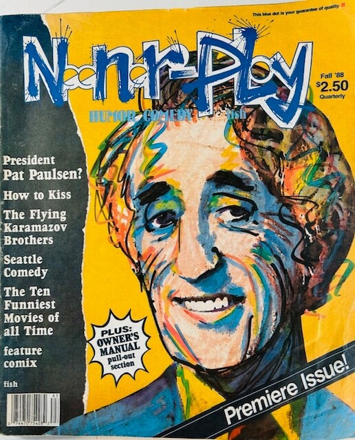 Neener-Ploy Comedy Magazine (2 Issue LOT) 1989 Bill Murray Paula ...