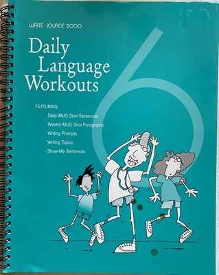 Daily Language Workouts Grade 6 Write Source 2000 LIKE NEW | eBay