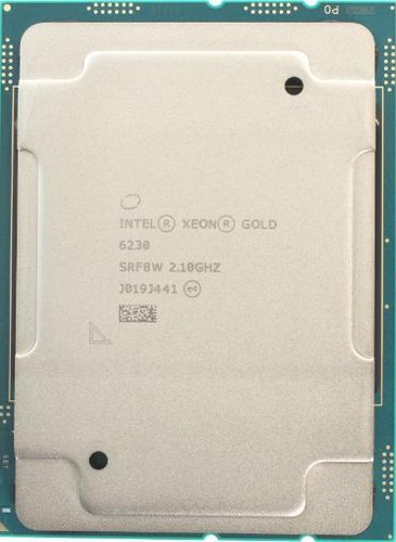 Intel Xeon Gold 6230 Processor 2.1 GHz 27.5 MB Cache Socket FCLGA3647 ...