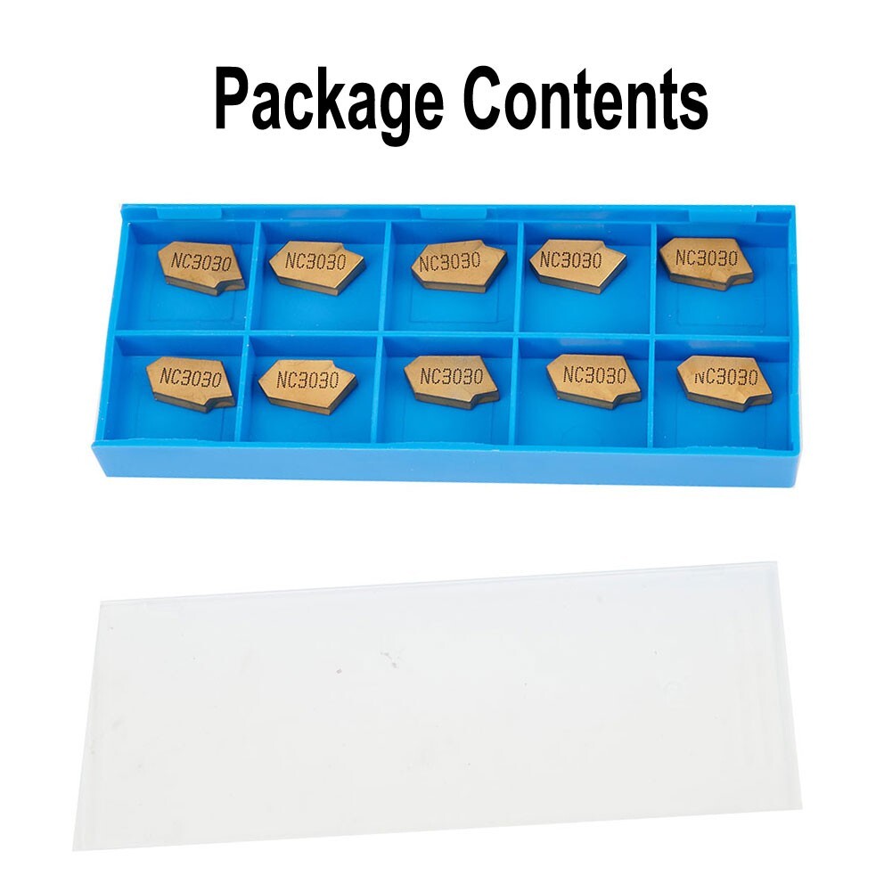 Lathe Turning-Tools SP300 3mm Parting Grooving Parting Tool And Carbide ...