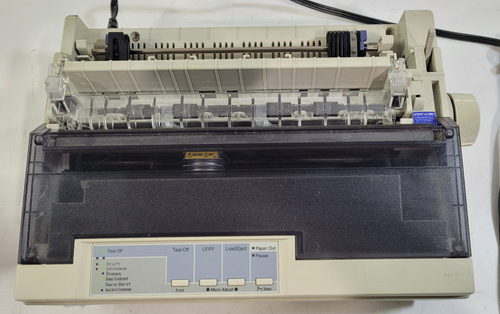 Epson LX-300+ Dot Matrix 9-Pin Printer- Power Tested | eBay