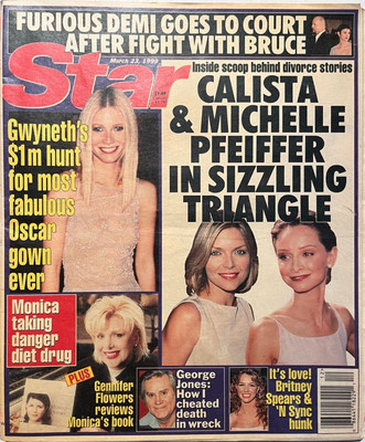 BRITNEY SPEARS - STAR Tabloid March 23, 1999 - No Label - LISA MARIE ...