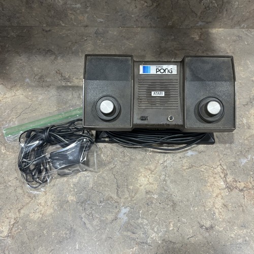 Vintage Atari Super Pong Game Console - Untested | eBay