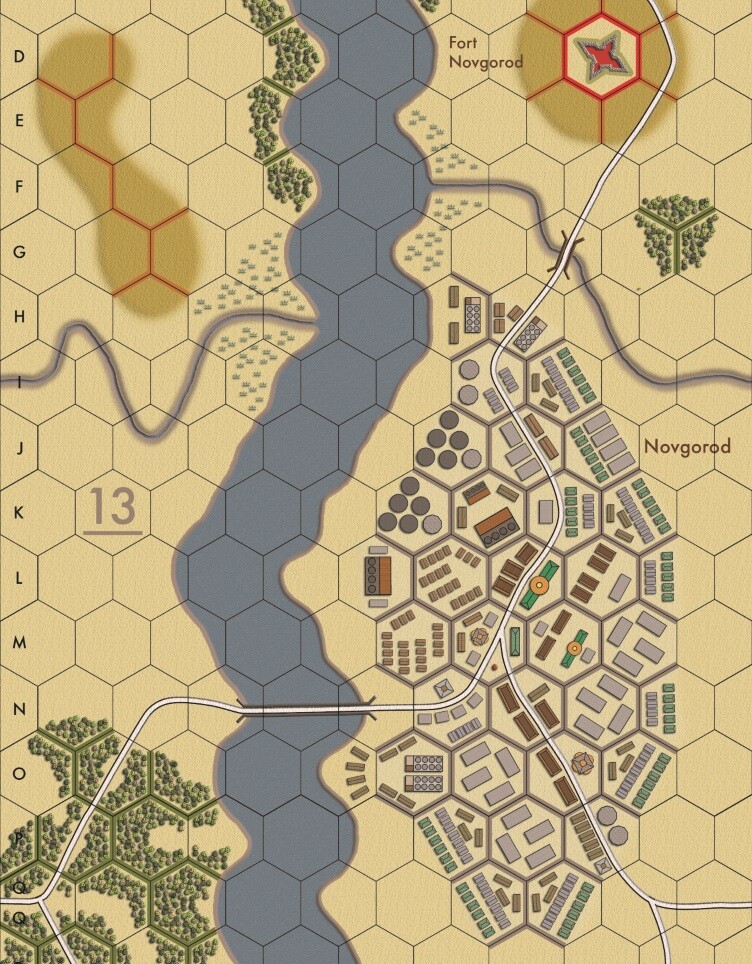 Panzerblitz ('72) Map #13 | eBay