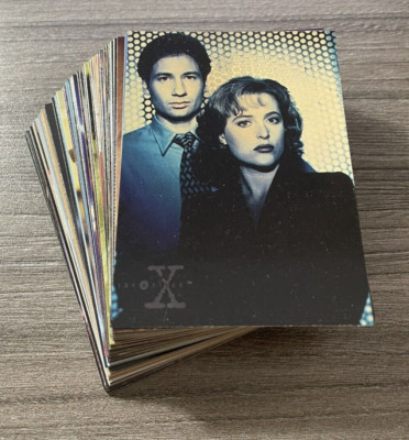 1995 Topps X-Files Season One Complete 72 Card Base Set Fox Mulder Dana ...