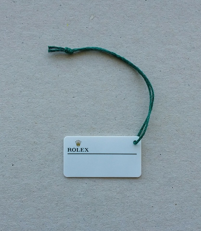 ROLEX White Hang Tag Bianco Gmt-Master 126710BLRO 126710 Pepsi | eBay