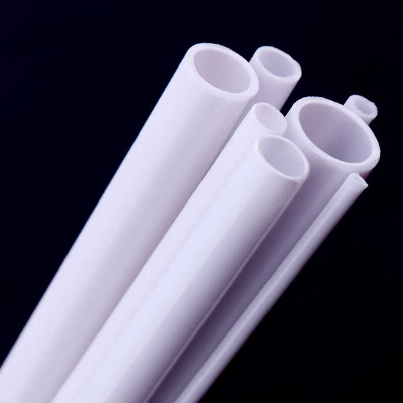 ABS Styrene Plastic Round Tube Pipe Strip 250mm Long Model RC DIY Craft ...