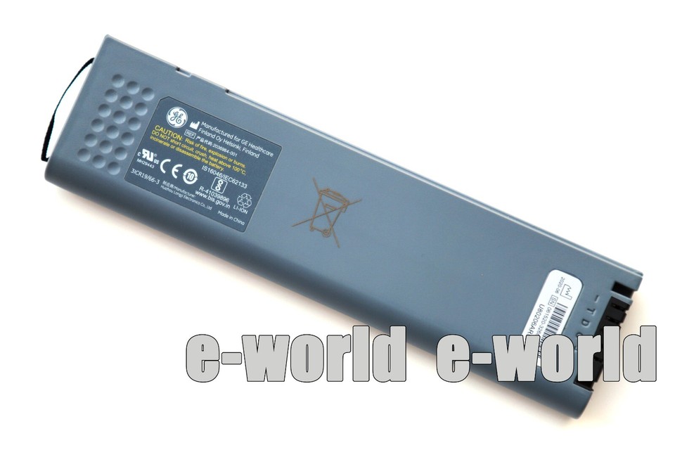 Genuine FLEX-3S3P Battery GE Healthcare Monitor B650 B105 B125 REF ...