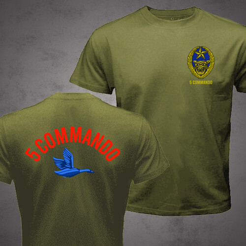 5 Commando Wild Geese Mercenary Unit Mad Mike Congo Military Army T ...