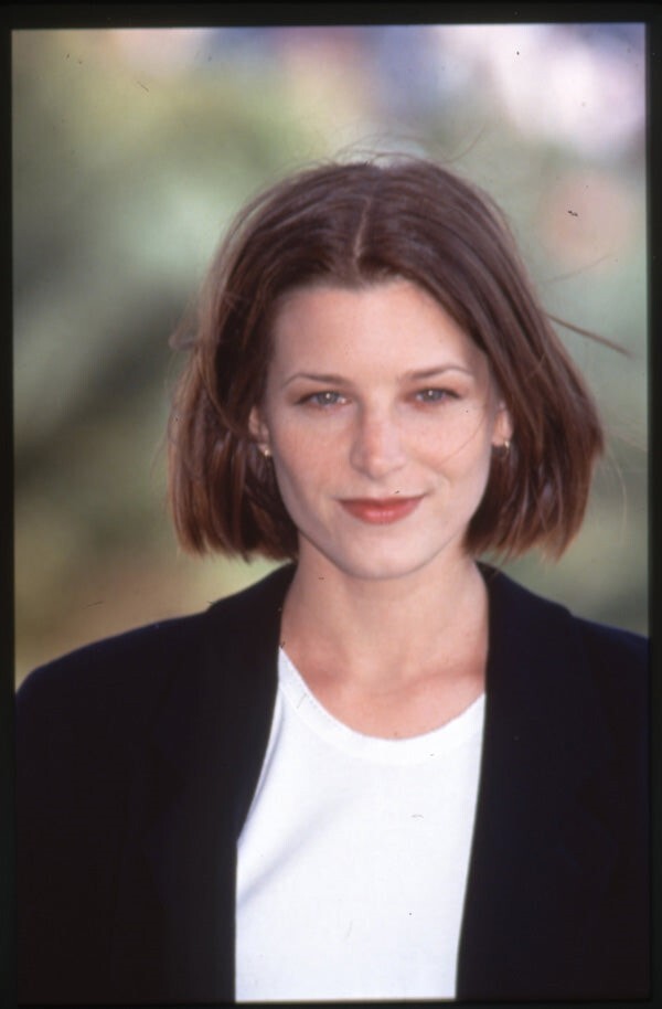Bridget Fonda Striking Preppy 1990's Glamour Pin up Original 35mm ...