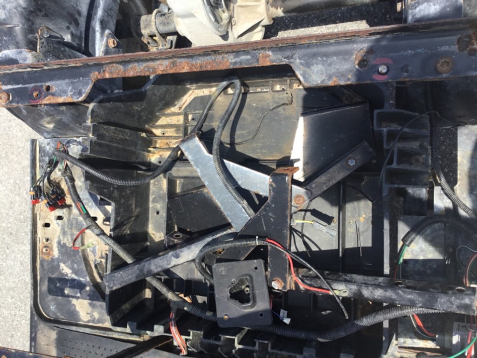 2015 ezgo 48v RXV 2 seat Passenger golf cart rolling chassis frame for ...