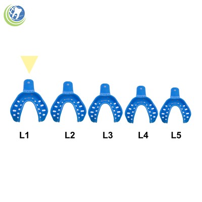 Dental Plastic Edentulous Disposable Impression Trays Autoclavable ...