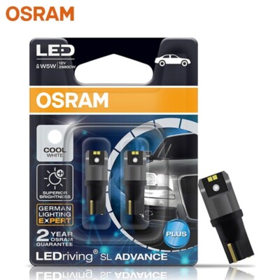 Osram T10 LED W5W SMD Car Side Wedge Parker White Light Globe W2.1x9.5d ...