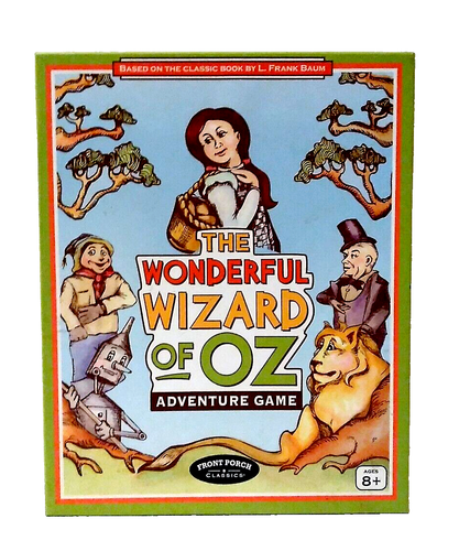 The Wonderful Wizard of Oz Adventure Board Game Front Porch Classics ...
