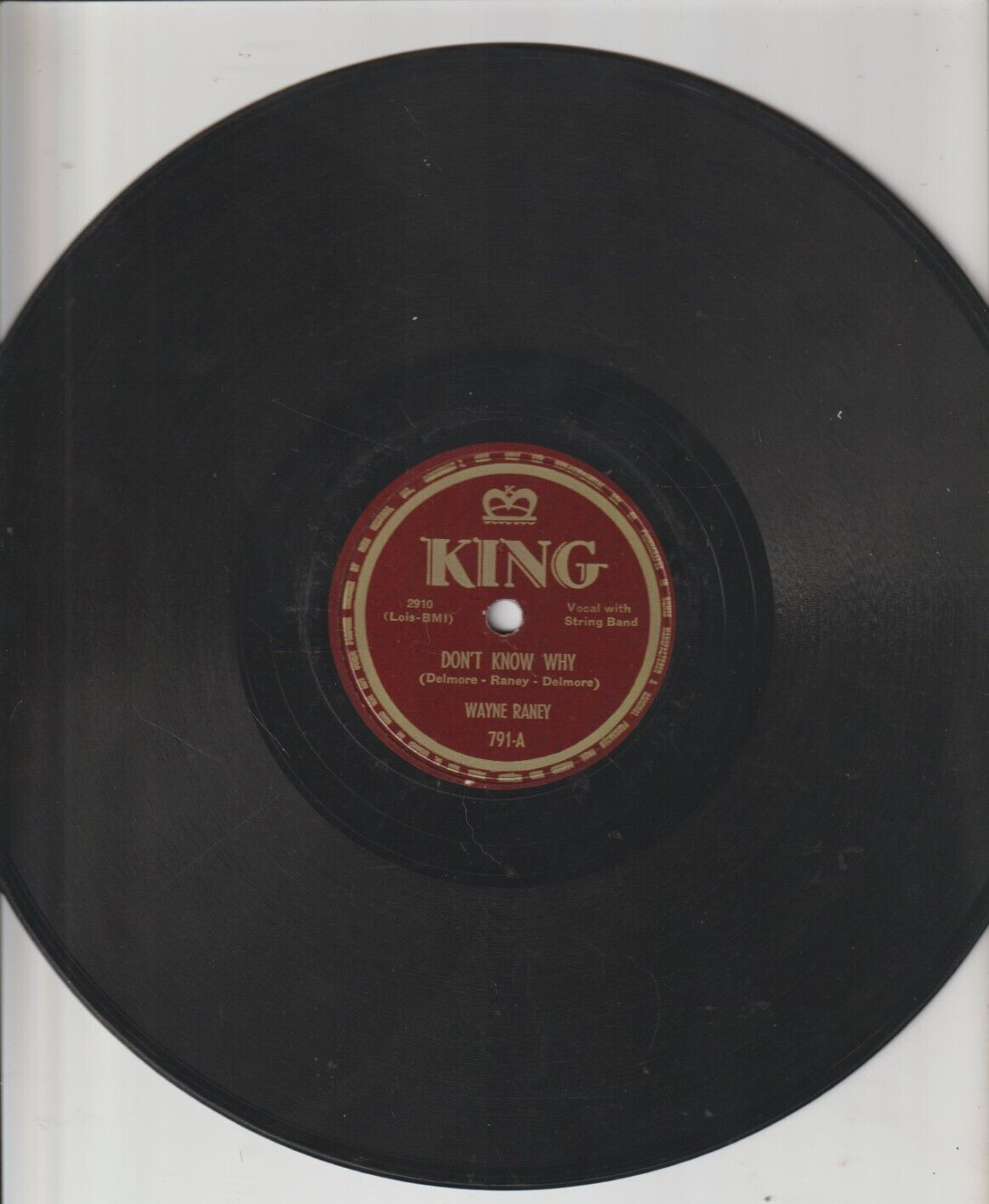 WAYNE RANEY Why Don't You Haul Off and Love Me/Don't Know Why KING 791 ...