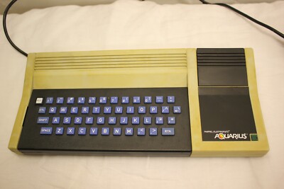 MATTEL AQUARIUS MODEL 4110 HOME COMPUTER SYSTEM MATTEL ELECTRONICS ...