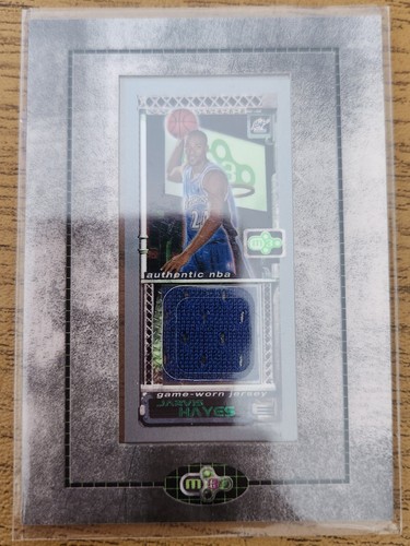 2003-04 Topps Rookie Matrix - Mini Framed Relics #MR-JH Jarvis Hayes ...