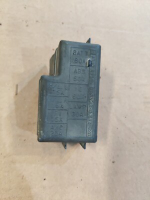 CHEVROLET GEO TRACKER Suzuki X-90 Fuse Relay Box Cover Panel Lid | eBay