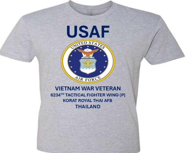 31ST TACTICAL FIGHTER WING *UBON RTAFB*SHIRT W/EMBLEM*USAF OFFICIALLY ...