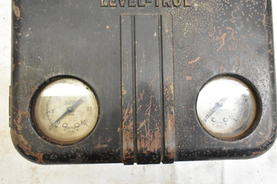 Vintage FISHER 2500-259B LEVEL TROL CONTROL BOX Industrial SteamPunk ...