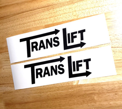 TRANSLIFT MOVER Decals Stickers 8
