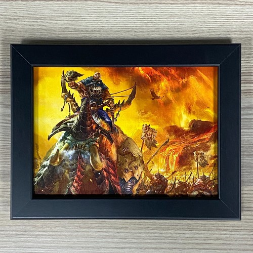 OGRE KINGDOMS FRAMED ART THUNDERTUSK OGOR MAWTRIBES WARHAMMER THE OLD ...