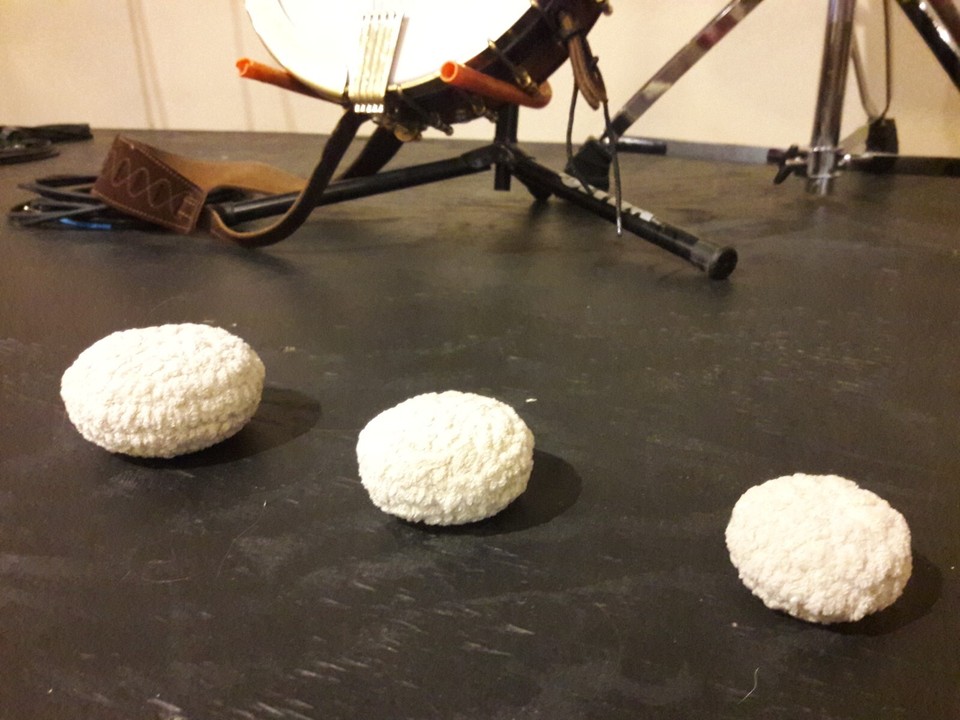 Hand made crochet banjo damper /overtone mute. 3 sizes, various color ...