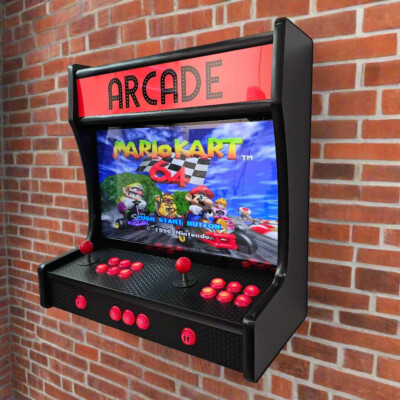Arcade Machine with 100 Light-Gun Games & 5000+ Games, Bartop and Wall ...