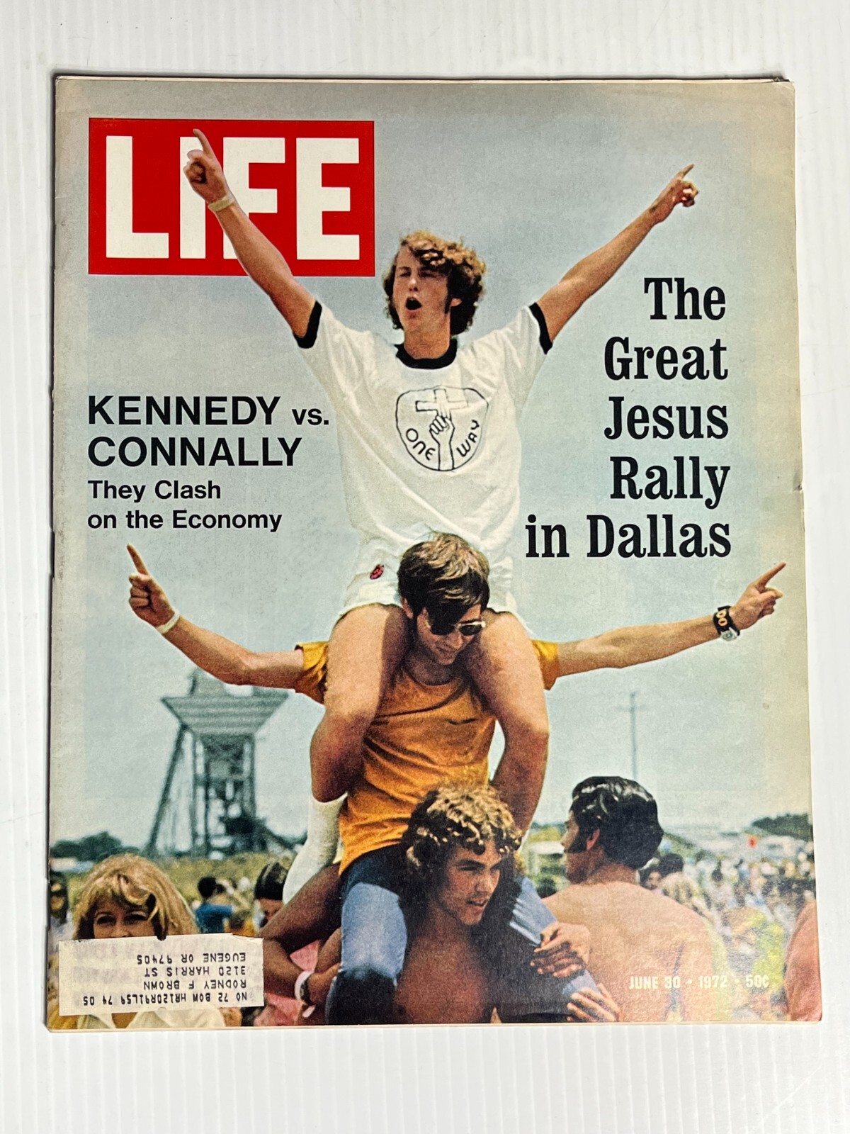 Life Magazine June 30 1972 Great Jesus Rally Dallas Kennedy vs ...