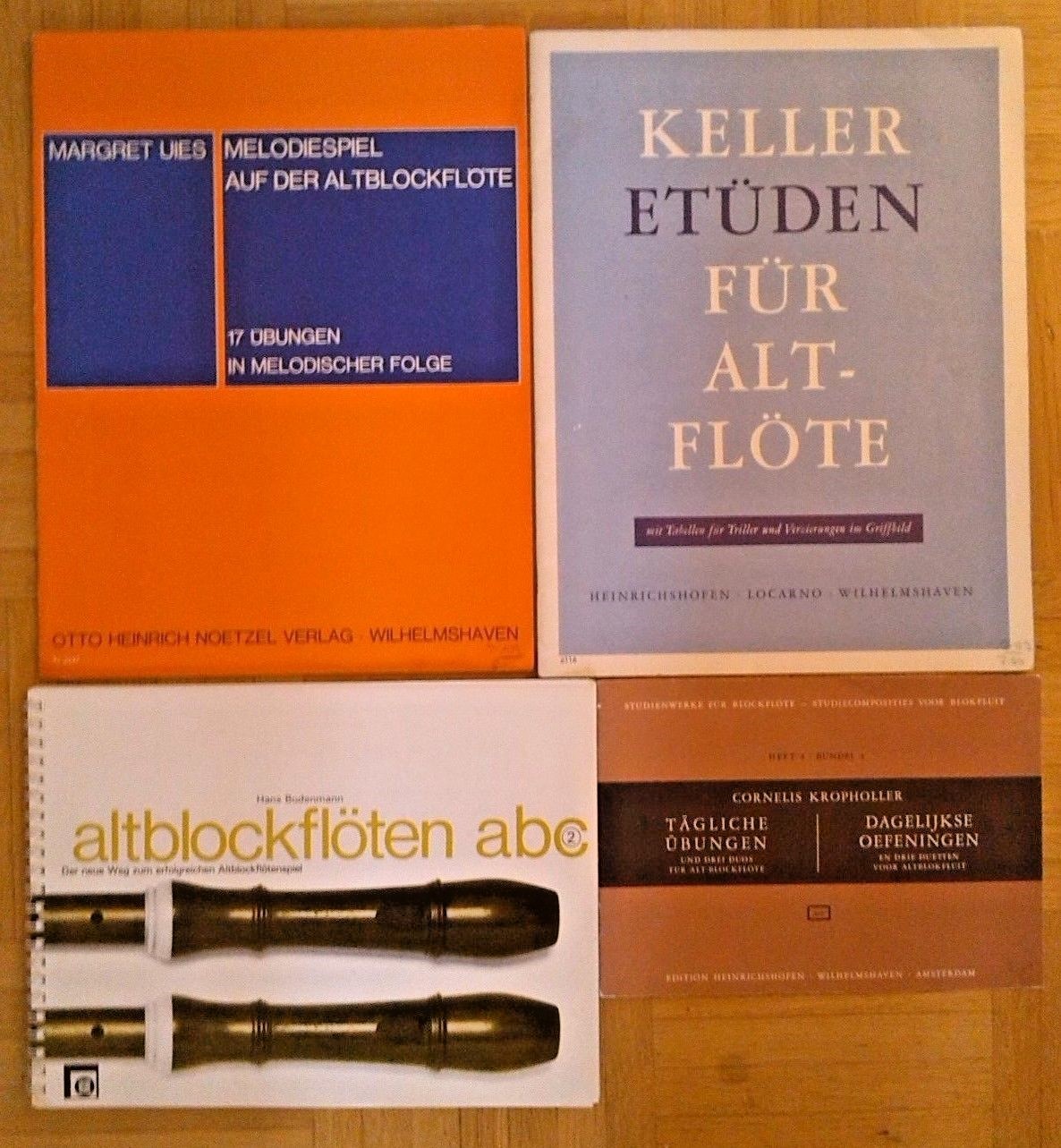 Konvolut MOLLENHAUER Blockföte ALT Musik Flöte Instrument Altblockflöte ...