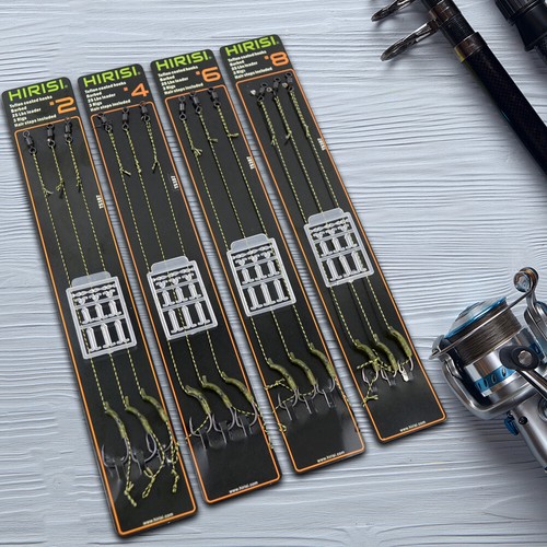Carp Fishing Rigs Curved Barbed Hair Fishing Set for Carp Fishing ...
