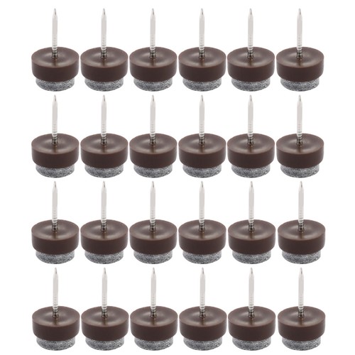 Desk Furniture Feet Legs Floor Protector Felt Pad Nails 16mm Diameter ...