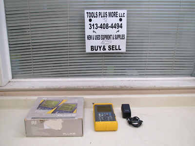 Fluke 95 50MHz Scopemeter w/ Original Box & Charger Used Free Shipping ...