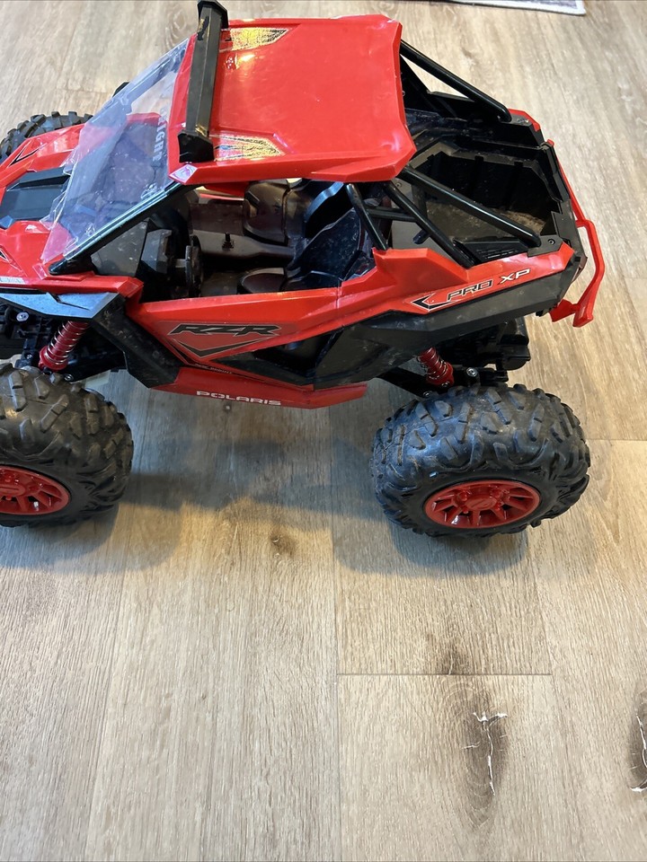 New Bright Polaris Pro XP RZR RC Buggy Vehicle Untested + Remote ...