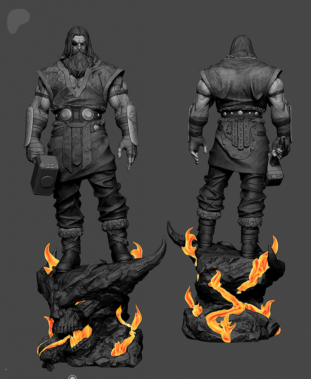 1/24 1/18 Odin Unpainted Unassembled 3D Printing Model Garage Kits | eBay