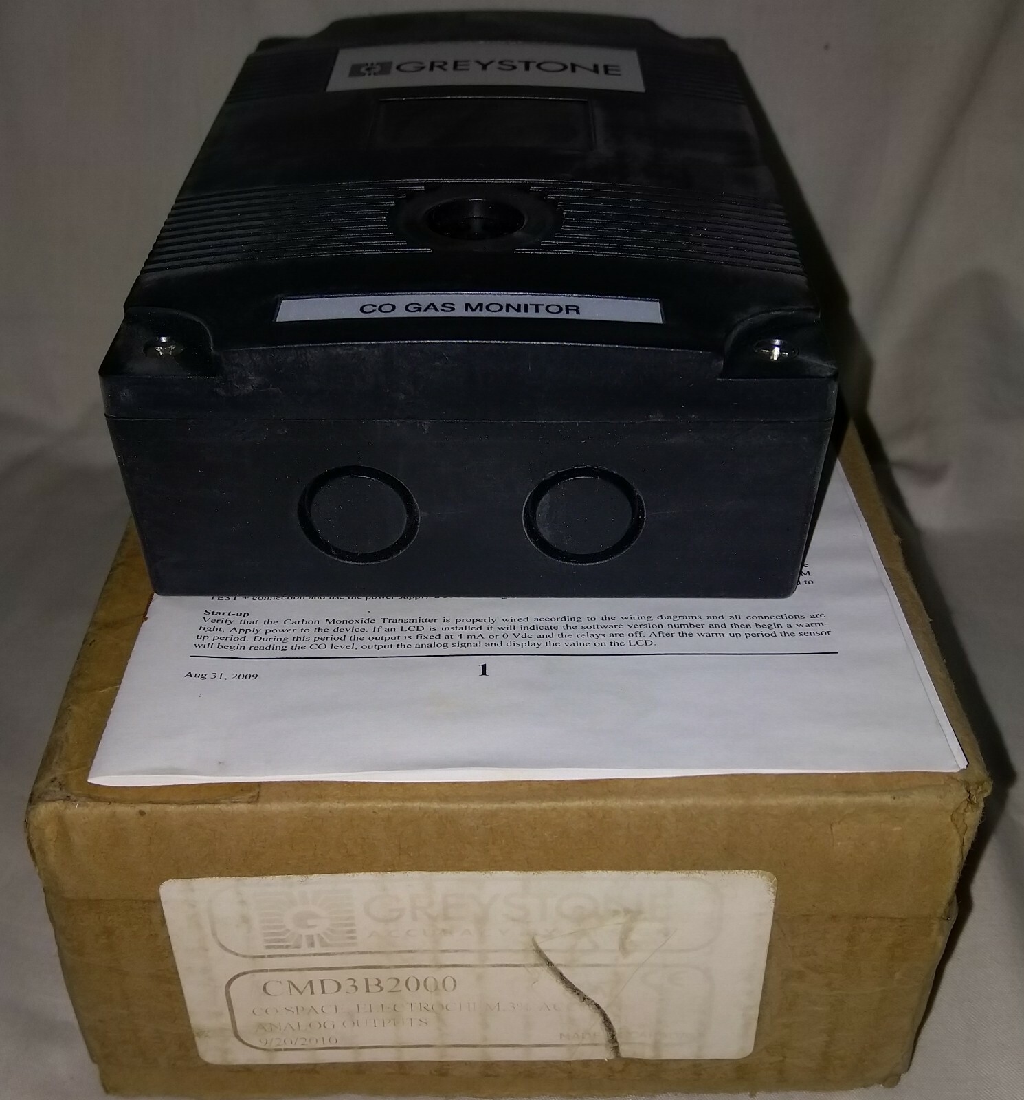 Greystone CMD3B2000 CMD Carbon Monoxide Gas Detector for sale online | eBay