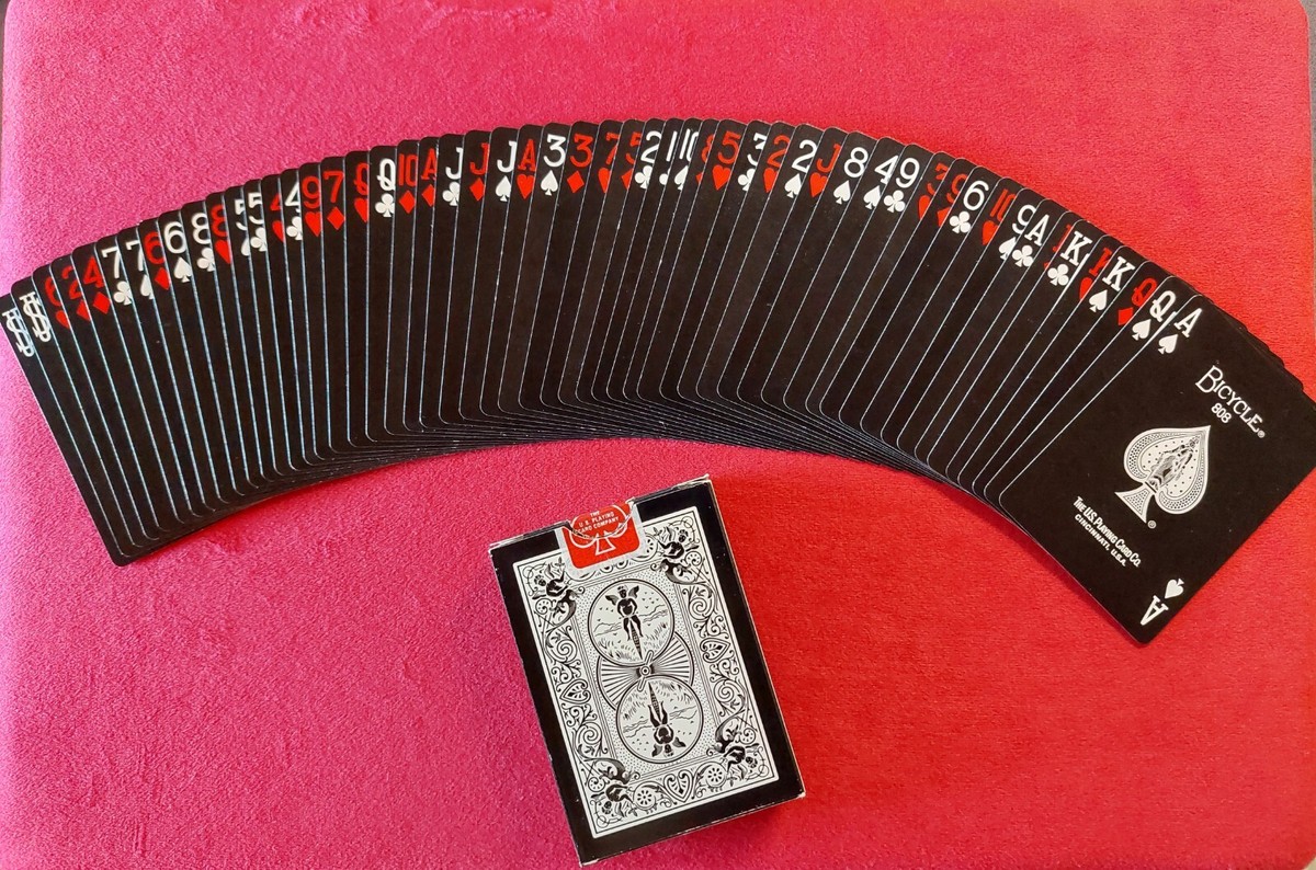 Bicycle Black Tiger Deck