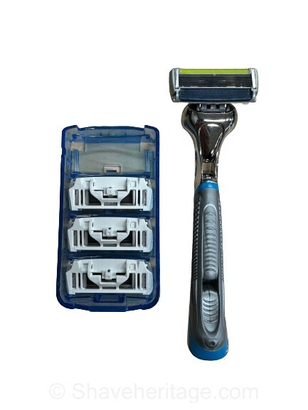 Dollar Shave Club Executive Razor Handle + 4 Cartridges Razor Refill ...